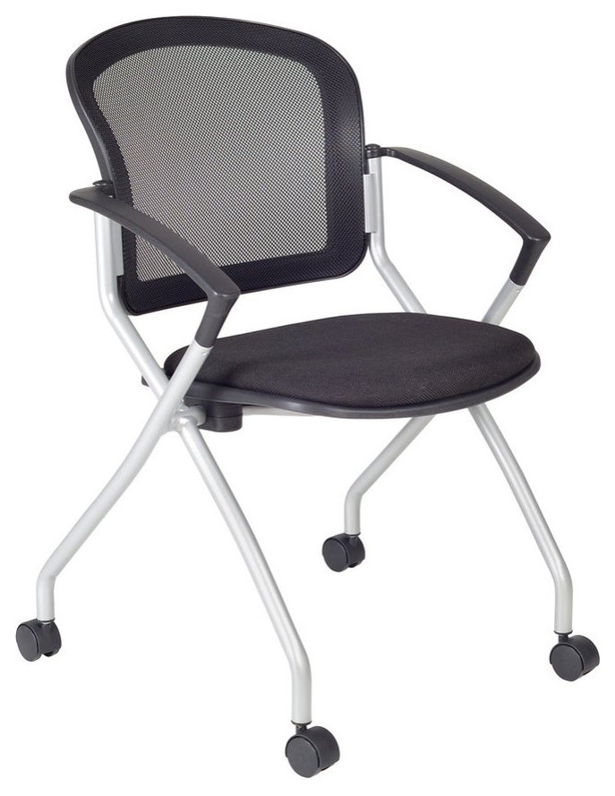 72 x 24 Kobe Training Table- Cherry and 2 Cadence Nesting Chairs ...