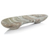 Altamura Large Organic Shape Marble Bowl - Contemporary - Decorative ...