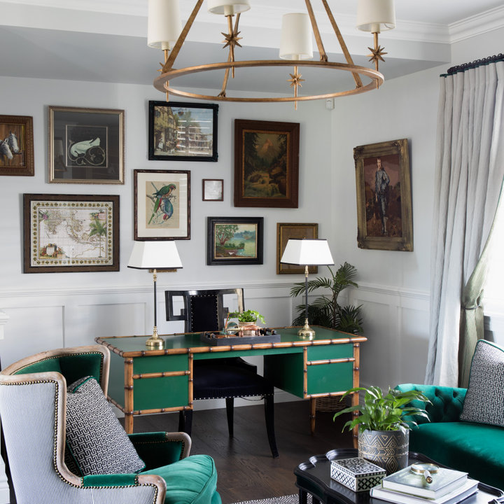 75 Wainscoting Home Office Ideas You'll Love - January, 2026 | Houzz