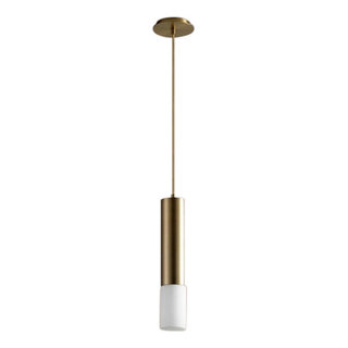 Opus Pendant Light in Aged Brass, 4.000 - Transitional - Pendant ...