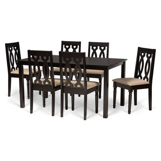 Cherese 7 Piece Dining Set - Traditional - Dining Sets - by HedgeApple ...