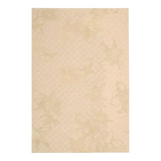 Nourison Escalade Sand Area Rug, Rectangular 5' x 7'6" - Transitional ...