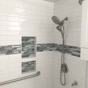 75 Bathroom - Shower Curtain and Walk-In Shower Ideas You'll Love ...