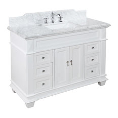 White 46 Inch Bathroom Vanity Bathroom Vanities | Houzz
