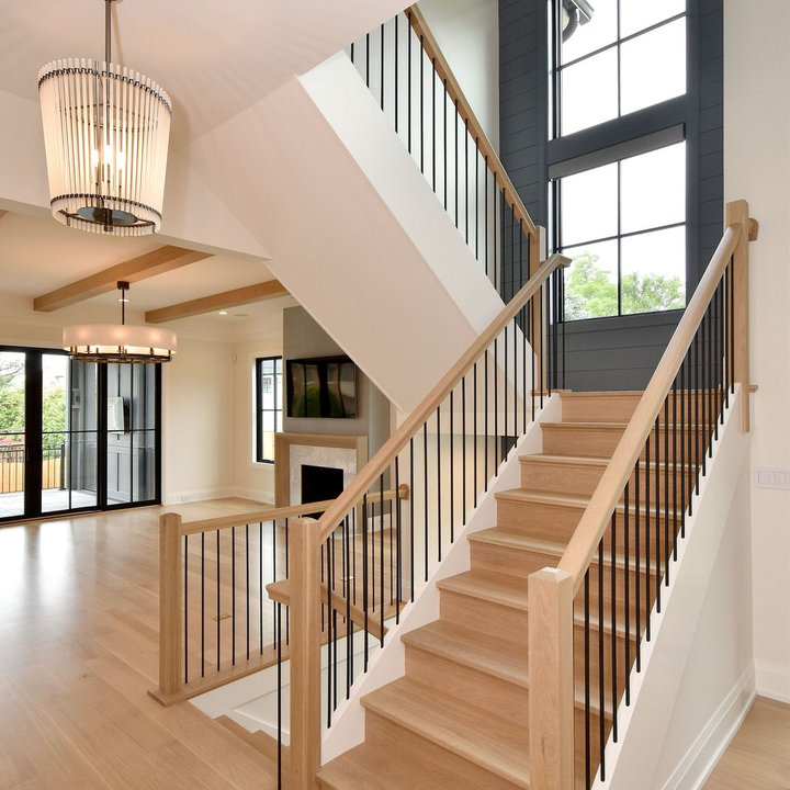 75 Beautiful U-shaped Staircase Ideas & Designs - December 2025 | Houzz AU