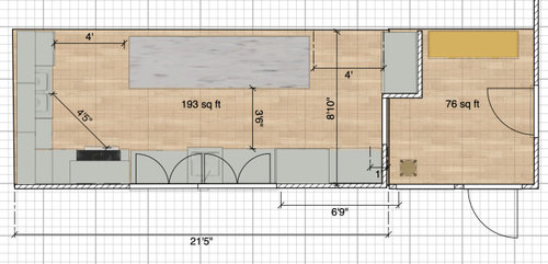 Layout advice for 9x20' kitchen