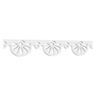 Caledonia Architectural Grade PVC Running Trim, 6"H x 5/8"P x 48"L ...