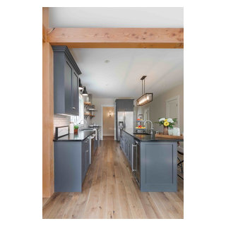 Springfield Barn Home - Farmhouse - Kitchen - Burlington - by Yankee ...