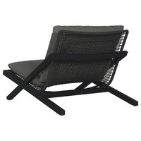 Bari Lounge Chair Charcoal Gracebay Grey - Transitional - Outdoor ...