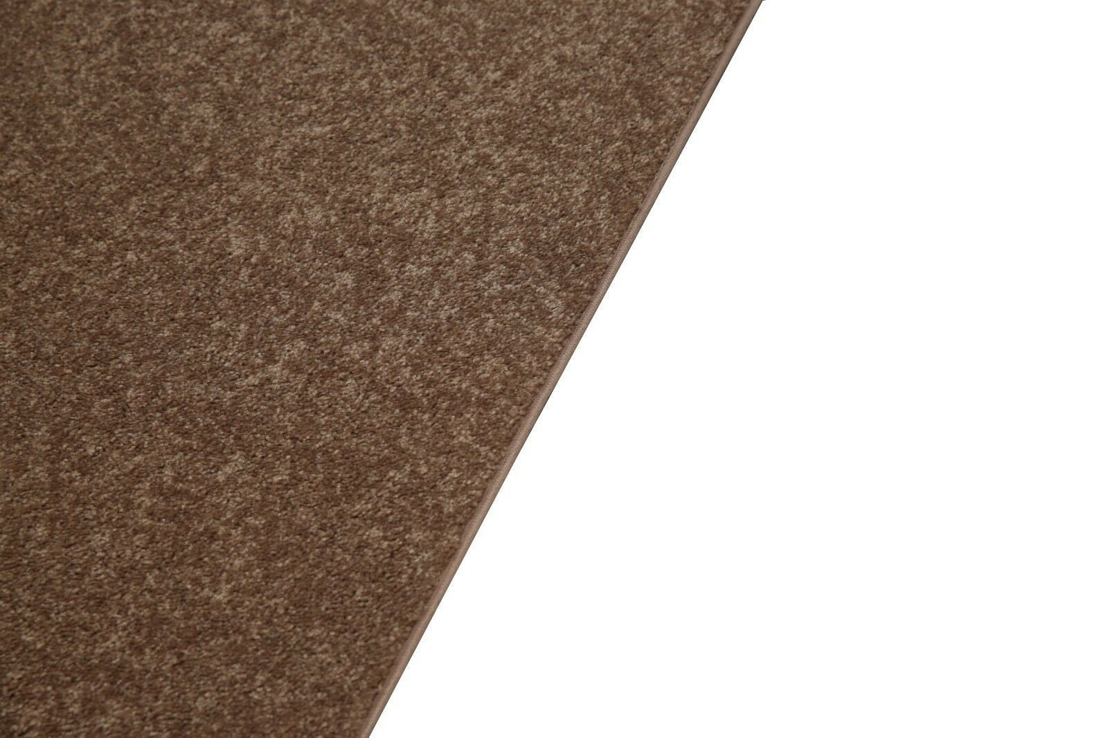 Furnish My Place Brown Solid Color Rug Made In Usa, 4' x 32' Oval ...