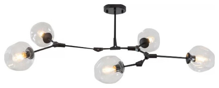 Mil Pendant Light 2 - Midcentury - Chandeliers - by HomeCraftDecor | Houzz