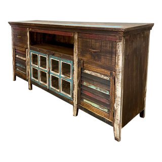 Cabana 80'' TV Stand - Farmhouse - Entertainment Centers And Tv Stands ...
