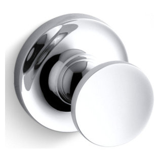 Kohler K-14443 Purist Single Robe Hook - Contemporary - Robe & Towel ...