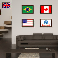 US Army 1775 Military Flag Canvas Print, 15"x21" - Traditional - Prints ...