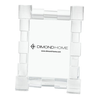 Elk Home Wuther Crystal 4X6" Photo Frame - Contemporary - Picture ...