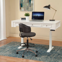 Parker House Boca Power Lift L Shape Desk With File and Bookcase ...