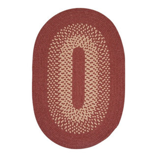 Jackson Rug, Rosewood, 2x4' Oval, 2'x4' Oval - Contemporary - Area Rugs ...