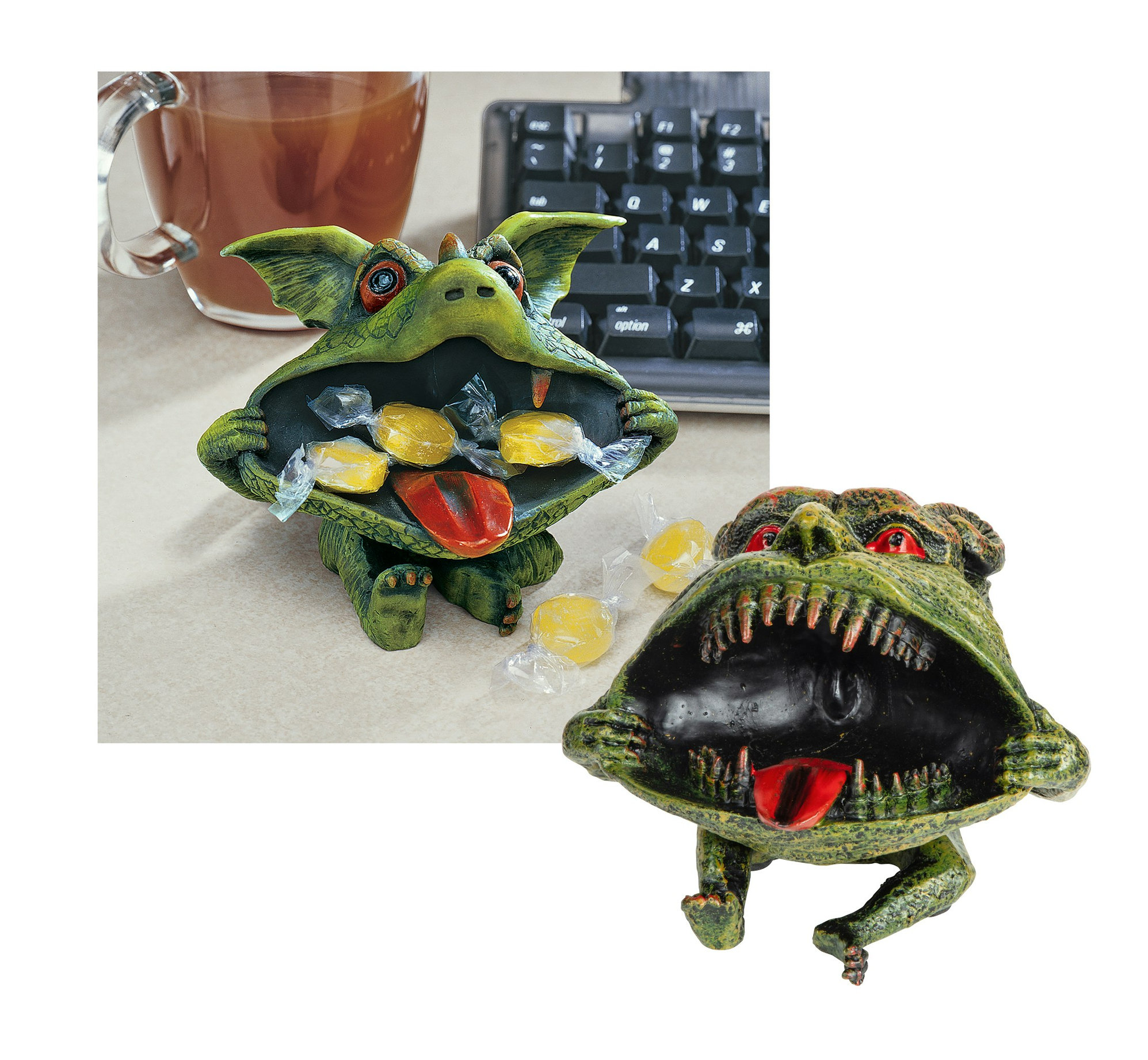 Desktop Gothic Goblin Set - Eclectic - Decorative Objects And Figurines ...