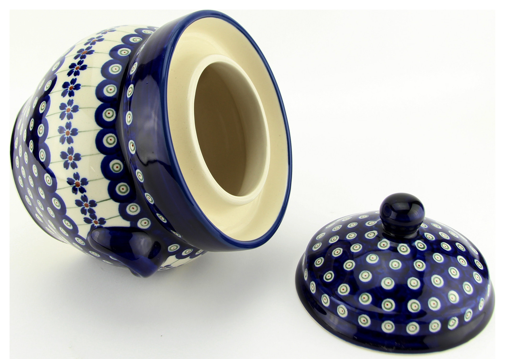 Polish Pottery Fermenting Crock Pot 7 Cups - Farmhouse - Kitchen ...