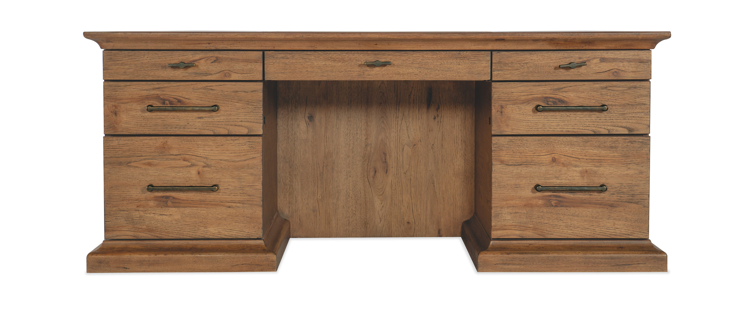 Big Sky Executive Desk - Rustic - Desks And Hutches - by Buildcom | Houzz