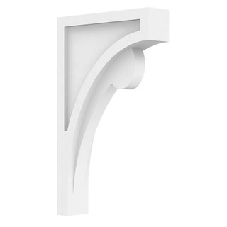 Standard Viola Architectural Grade PVC Corbel, 2"W x 8"D x 13 3/8"H ...