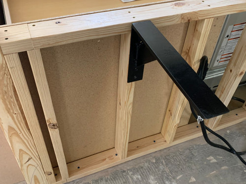 Kitchen Low wall support