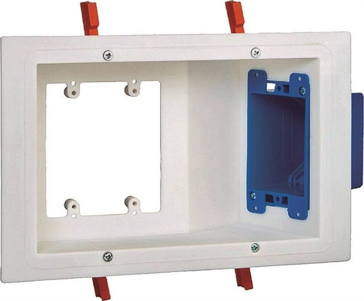 Carlon SC300PRR Flat Panel TV Electrical Box - Traditional - Power ...