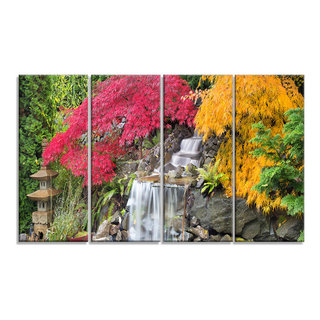 "Japanese Maple Trees" Floral Photography Canvas Print, 48"x28", 4 ...