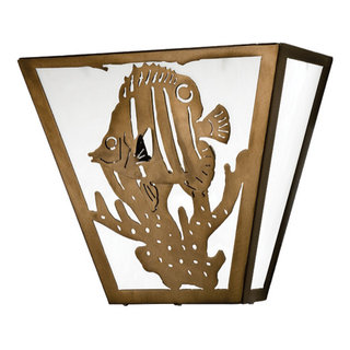 13W Tropical Fish Wall Sconce - Beach Style - Wall Sconces - by Meyda ...