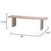 Arc Mango Wood Bench - Transitional - Dining Benches - by Jamie Young ...