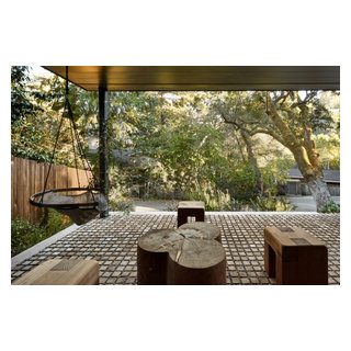 modern front porch in san anselmo - Modern - Porch - San Francisco - by ...