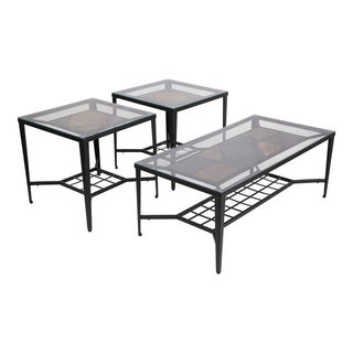 Signature Design by Ashley Calder 3-Piece Occasional Table Set ...