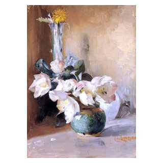Carl Larsson Christmas Roses Premium Canvas Print - Traditional ...
