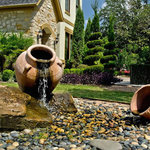 Natural 2-Piece Terra-Cotta Fallen Pot Set - Contemporary - Outdoor ...