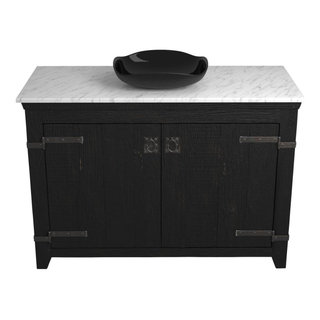 Native Trails Americana Vanity Set With Anvil Finish BND48-VB-CT-MG-014 ...