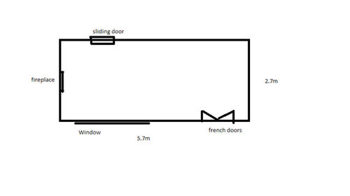 Long narrow lounge room layout ideas | Houzz AU