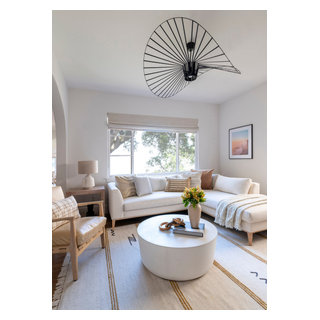 Scandi Meets Californian Style - Beach Style - Family Room - San ...