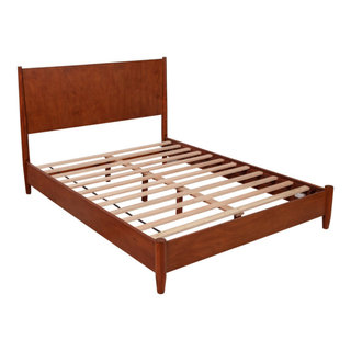 Flynn Platform Bed, King - Midcentury - Platform Beds - by Alpine ...
