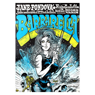 Barbarella Print, 11 x 17 - Midcentury - Prints And Posters - by ...