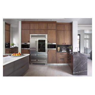 Modern Kitchen with the HydroTap by Zip Water in Brushed Nickel ...