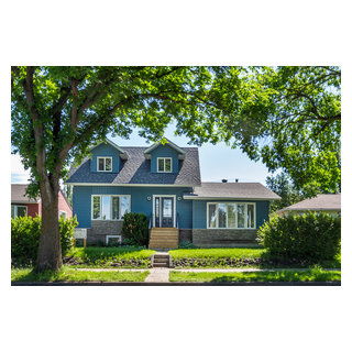 Holyrood Second Storey Addition - Traditional - Exterior - Edmonton ...