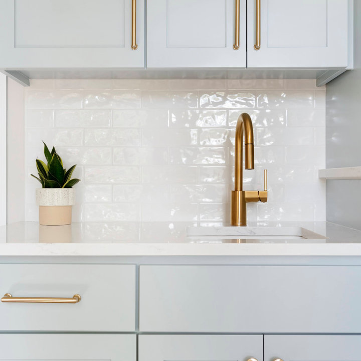 75 Beautiful Laundry Room with Subway Tile Splashback Ideas & Designs ...
