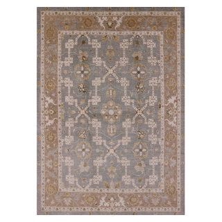 Ahgly Company Indoor Rectangle Mid-Century Modern Area Rugs, 5' x 7', 8 ...