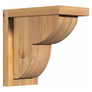 Crestline Corbel w/Backplate, 10"dx10"h - Transitional - Corbels - by ...