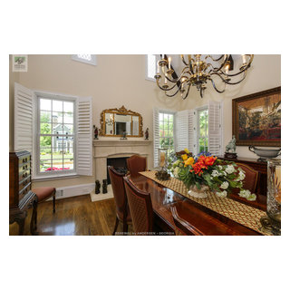 Traditional Dining Room with New White Windows - Renewal by Andersen ...