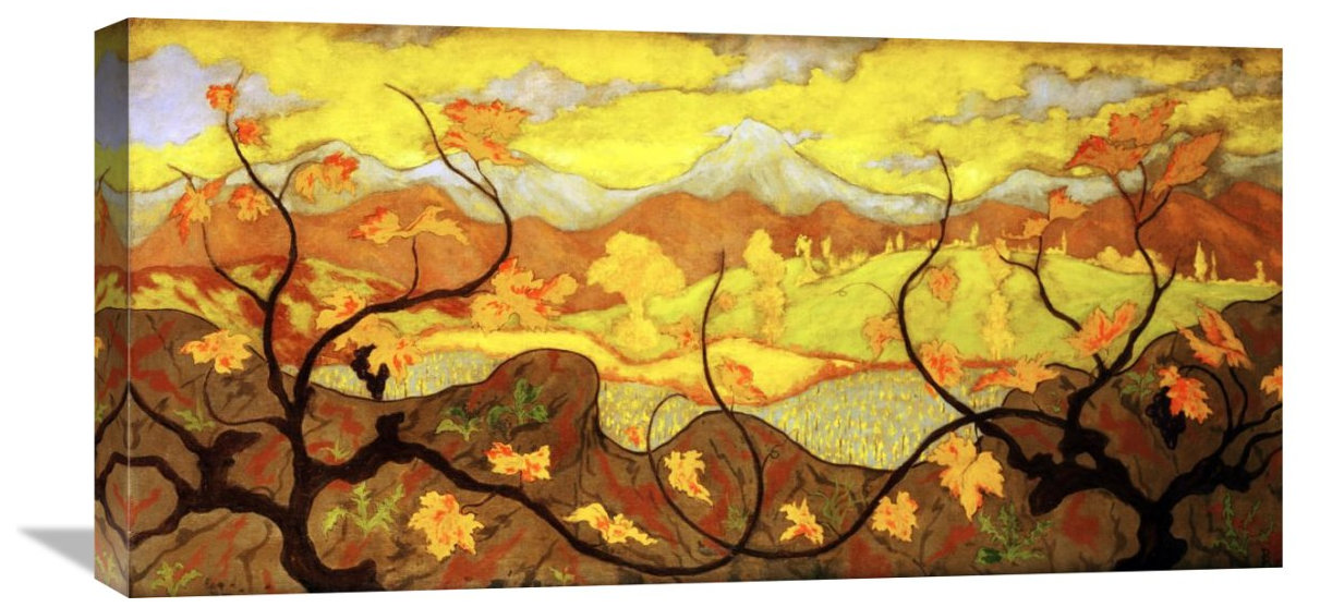 The Vines, 30" x 14.73" - Traditional - Prints And Posters - by Global ...