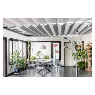 Store anti-chaleur SOLARIA - Traditional - Sunroom - Paris - by REFLEX ...