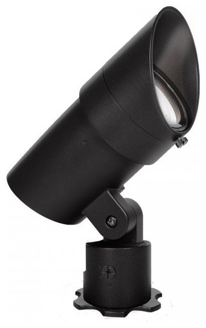 Large Accent-Light LED 120V Adjustable Beam and Output 4000K, Black ...