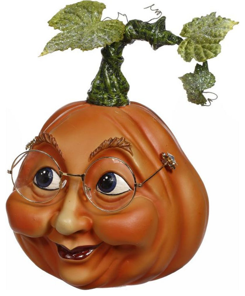 Mark Roberts Fall 2023 Pumpkin Head Dcor, 9 inch - Contemporary ...