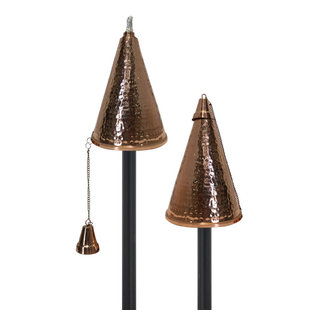 Small Hawaiian Cone Tiki Style Torch With Pole and Snuffer ...